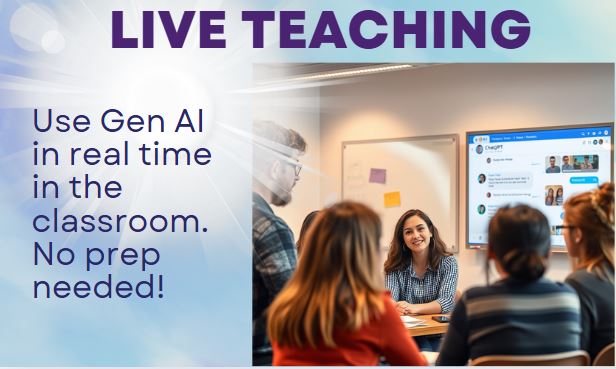 Live teaching – AI in ELT